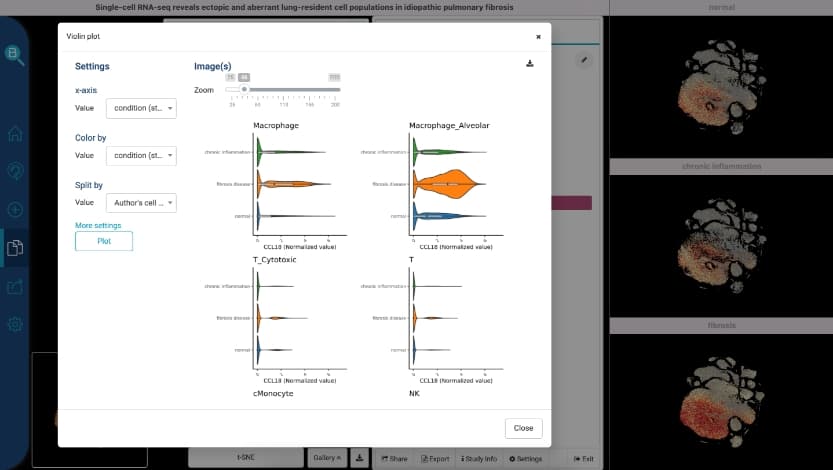 Powerful single-cell transcriptome analysis in a simple UI