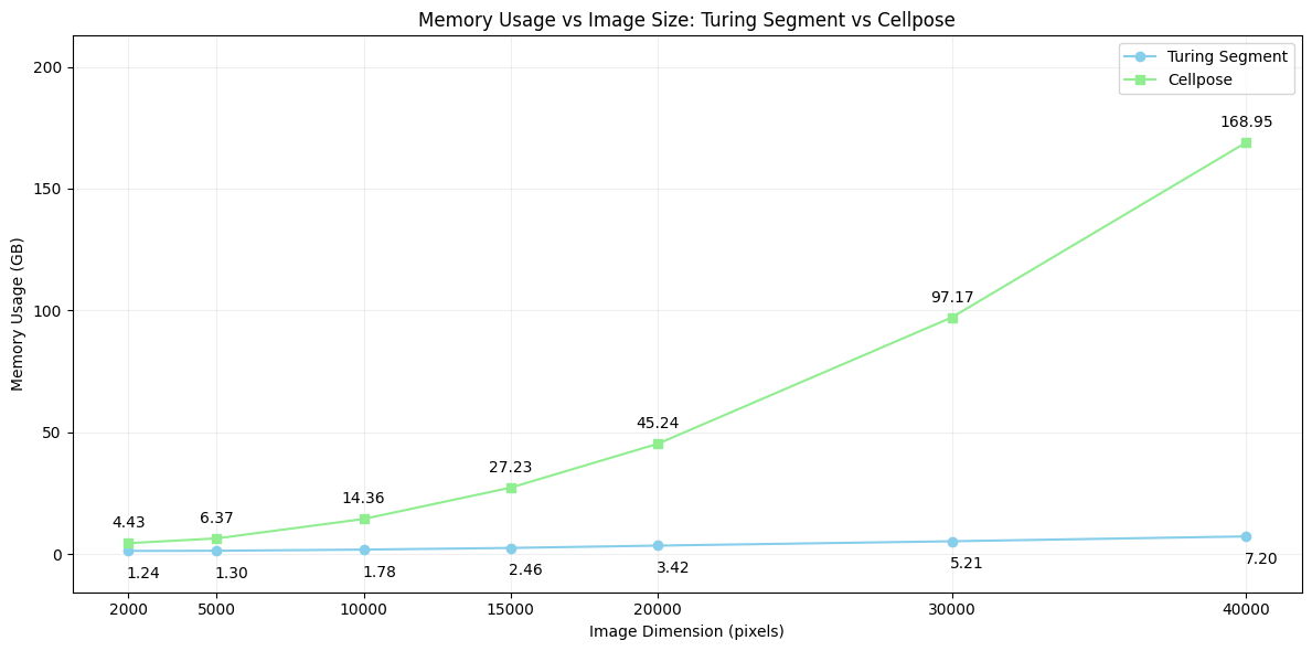 Turing Segment A High Performance Cellpose Algorithm For Cell Segmentation Bioturing